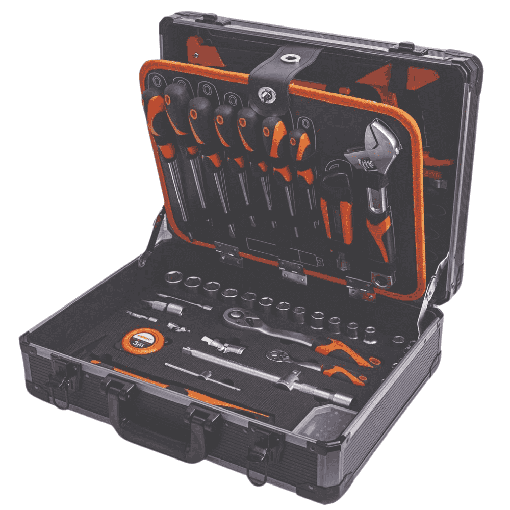 TOOL SET KENDO ALUMINUM CASE 124 PIECE – Hinterland