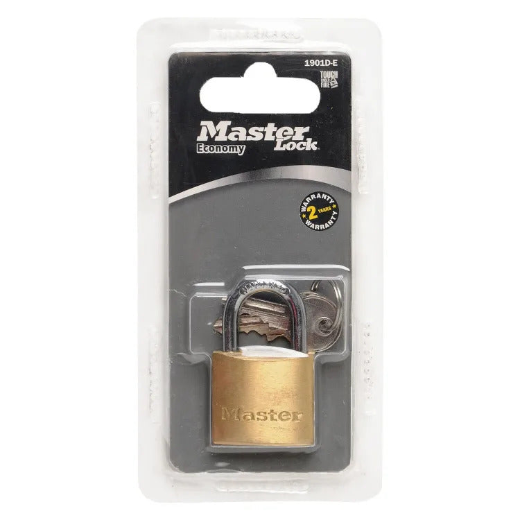 ECONOMY BRASS LOCK 30MM MASTER – Hinterland