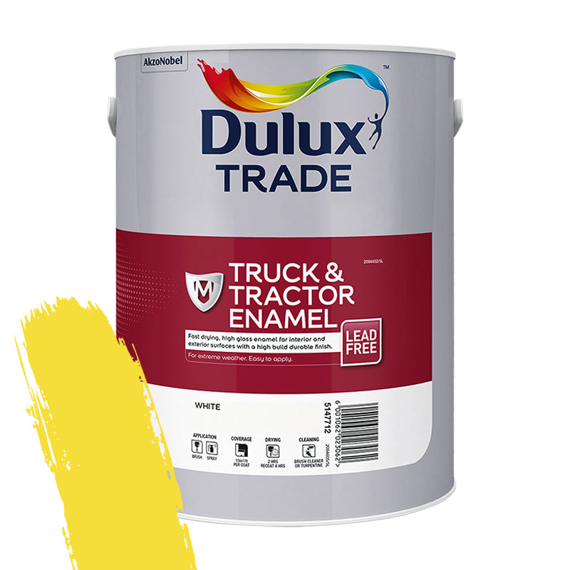 PAINT TRUCK&TRAC 1L YELLOW DULUX – Hinterland