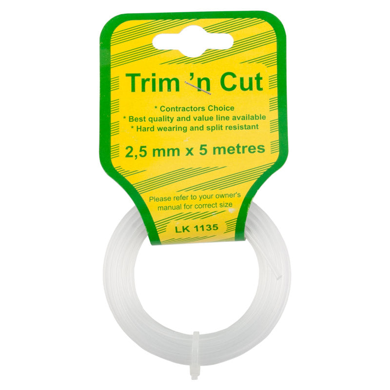 TRIM N CUT LINE 2.5MM 5M – Hinterland