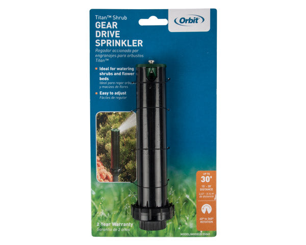 ORBIT SPRINKLER TITAN GEAR DRIVE SHRUB – Hinterland