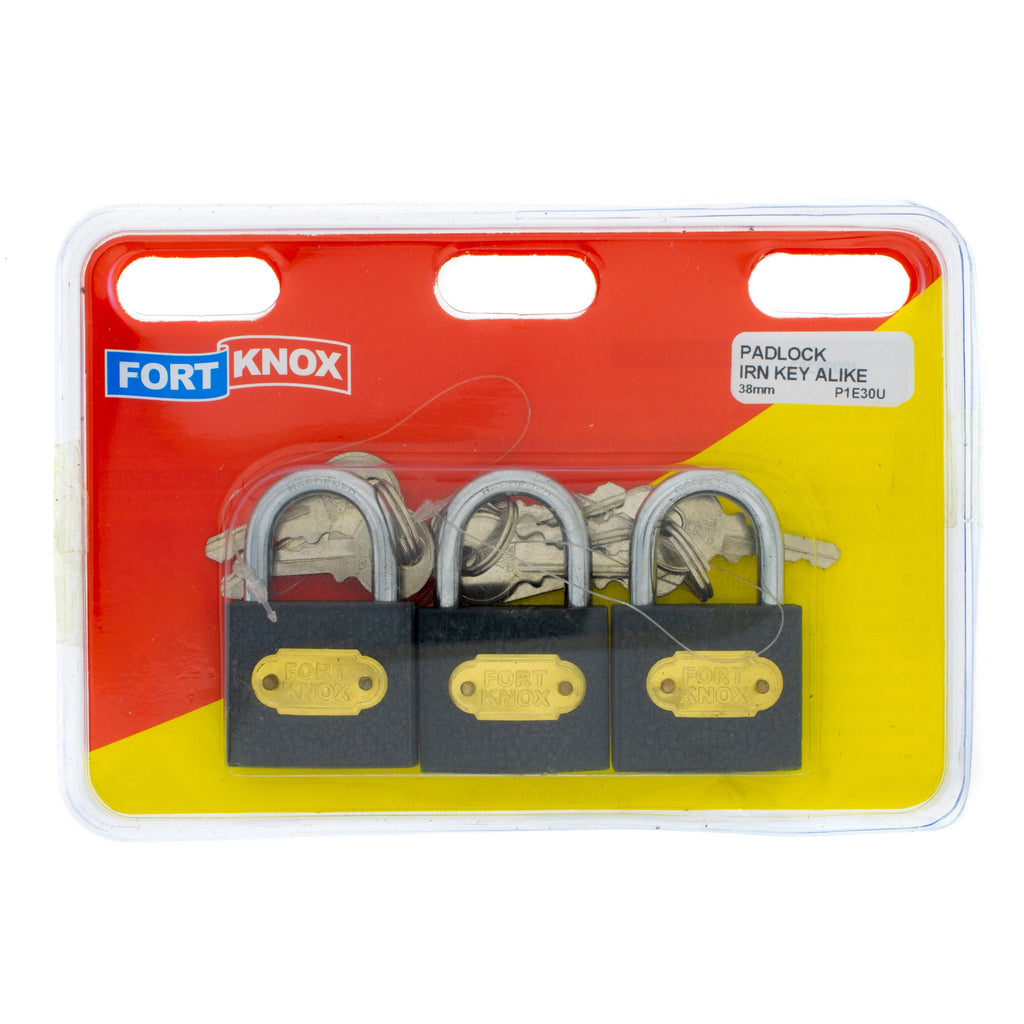 PADLOCK IRON 38MM Q:3 F/KNOX – Hinterland