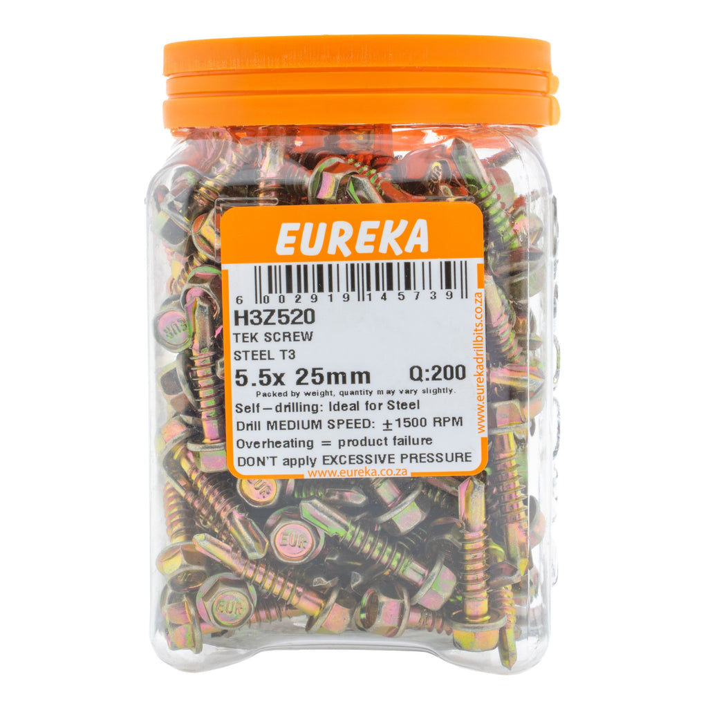 NUTSET TEK SCR CRS 8MM5.5X25MM Q:200 – Hinterland