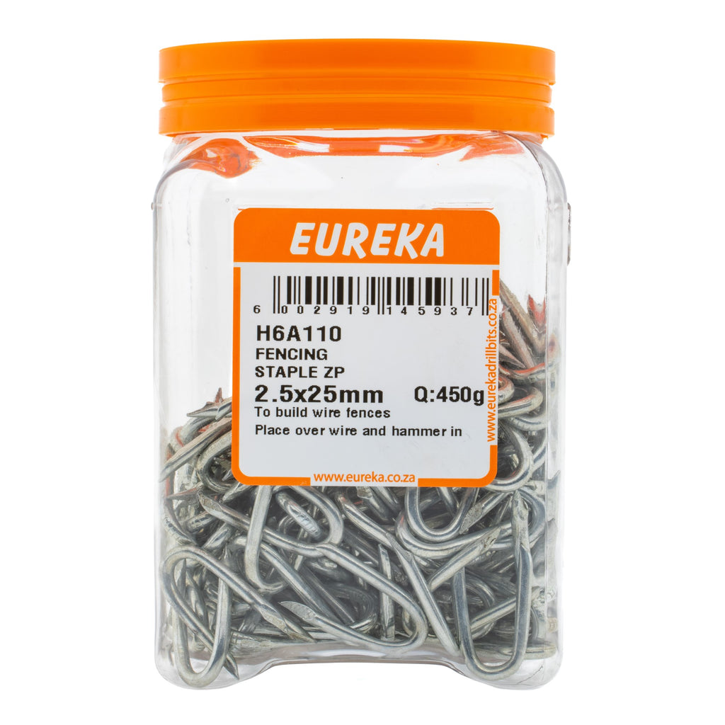 STAPLE FENCING ZP 2.5X25MM Q:450g EUREKA – Hinterland