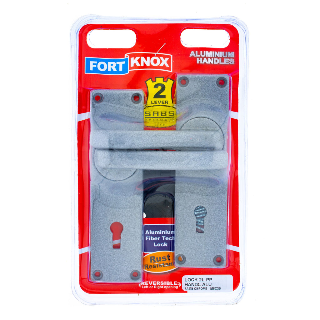 LOCK 2L PP ALU SATIN CHROME F/KNOX – Hinterland