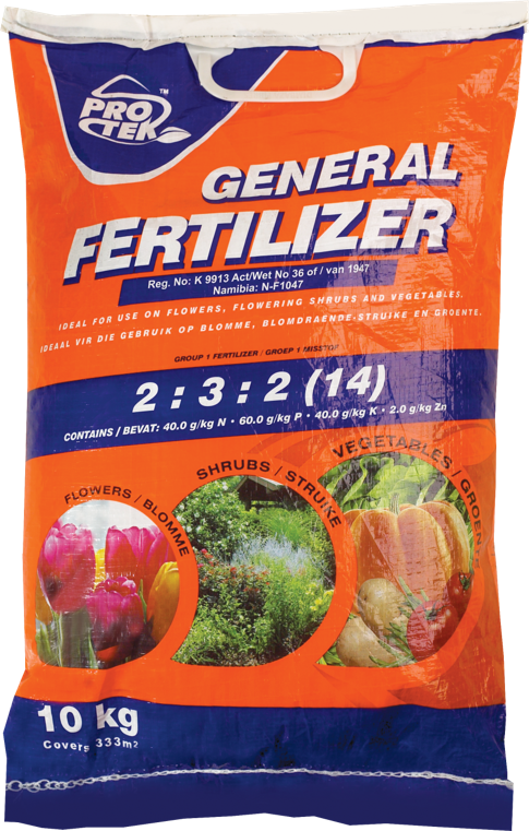 Protek General 14% Fertilizer 2:3:2 10KG – Hinterland