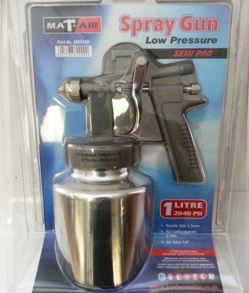 SPRAYGUN LOW PRESSURE MATAIR – Hinterland