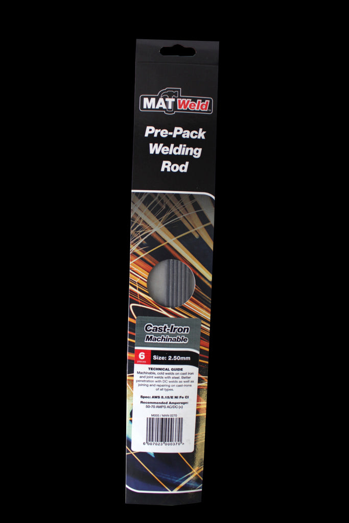 ROD WELDING CAST IRON 2.5MM (6) MATWELD – Hinterland