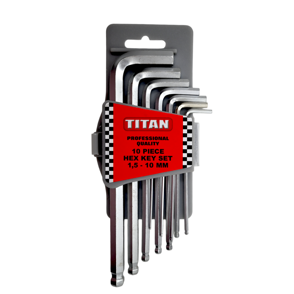 ALLEN KEY BALL HEX KEY SET 10PC TITAN – Hinterland