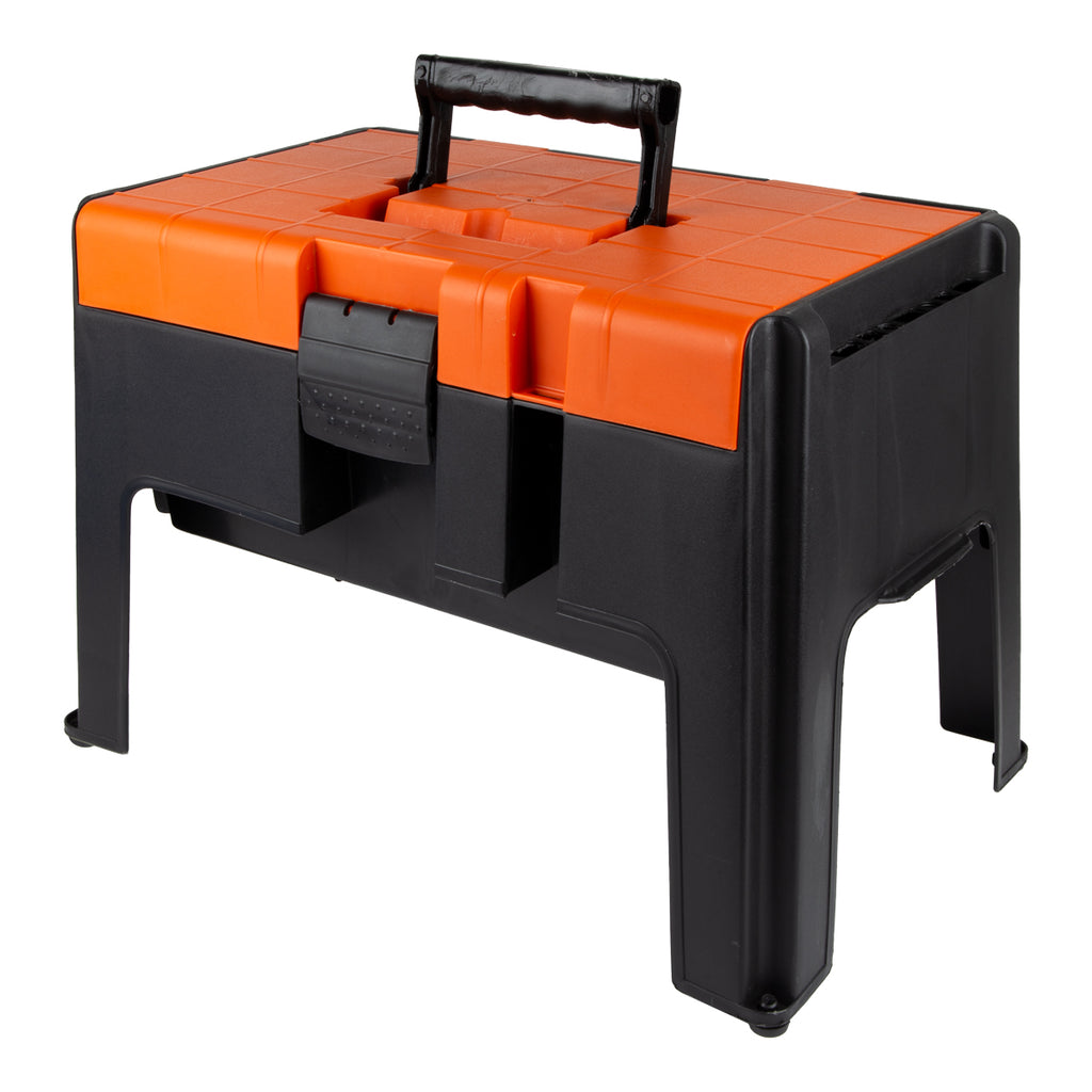 BIG JIM STEP STOOL TOOLBOX ORANGE – Hinterland