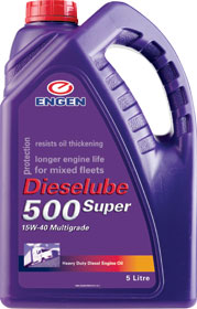 DIESELUBE 500 SUPER ENGEN OIL 5L – Hinterland
