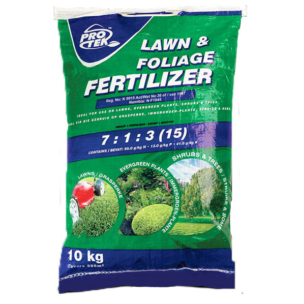 The Protek Lawn & Foliage 15% Fertilizer 10KG – Hinterland