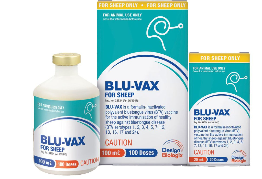 VACCINE BLU-VAX 100D DESIGN BIOLOGIX – Hinterland