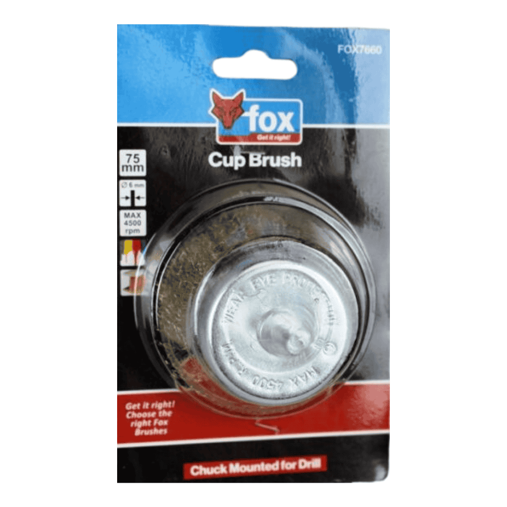 WIRE CUP CRIMPED FINE 75MM (DRILL) FOX – Hinterland