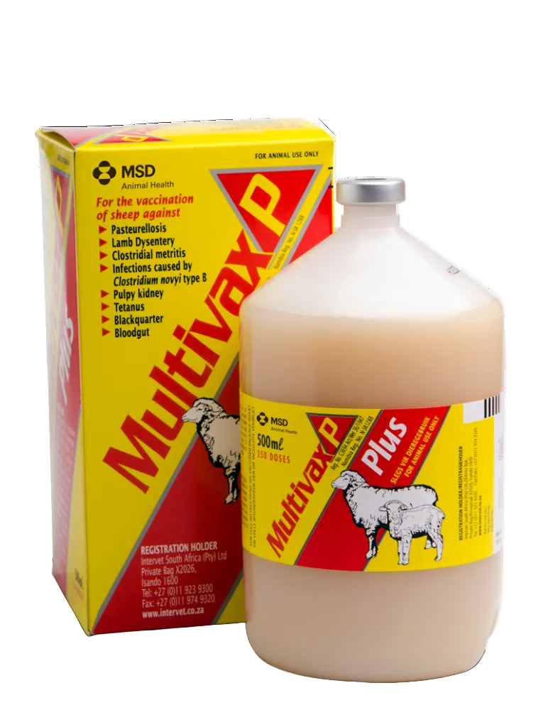 VACCINE MULTIVAX P PLUS 500ML MSD – Hinterland