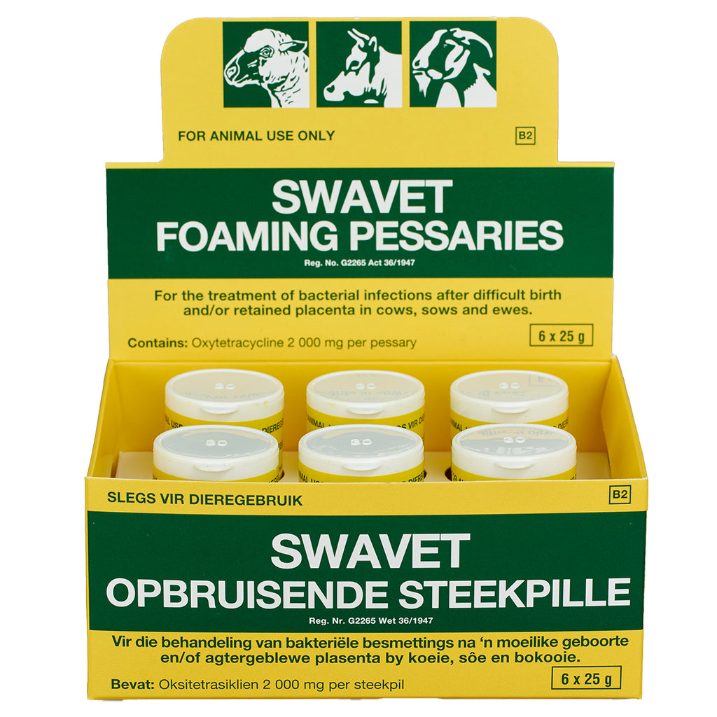 ABX EFFERVESCE PESSARIES 25G SWAVET – Hinterland