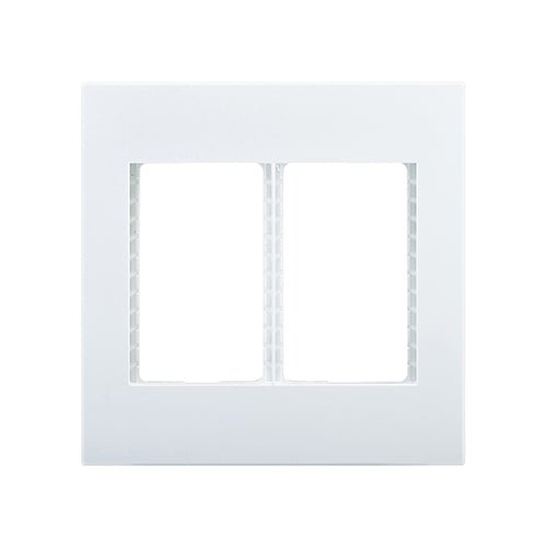 SWITCH SOCKET GRID DBL WHT HORIZON – Hinterland