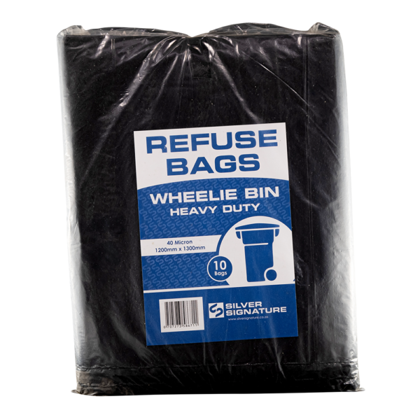 SILVER SIGNATURE REFUSE BAG 40 MICRON 1200X1300MM – Hinterland