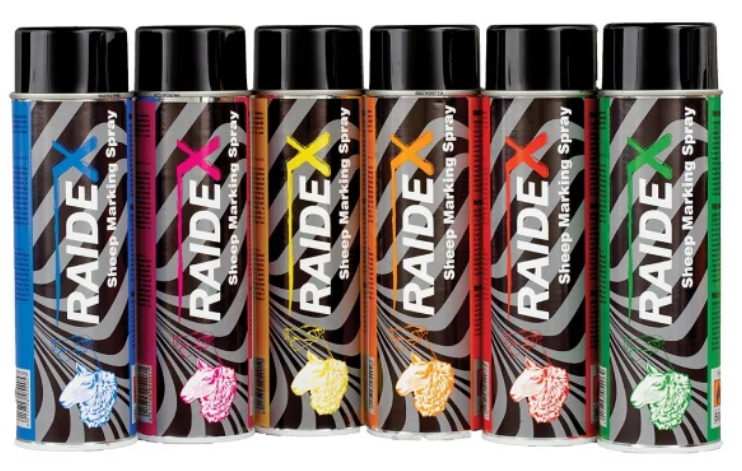 MARKING SPRAY SHEEP ORANGE 500ML RAIDEX – Hinterland