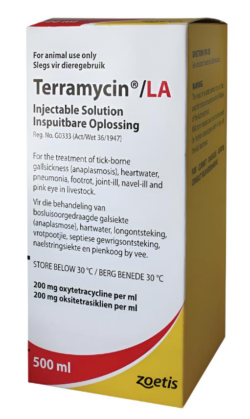TERRAMYCIN LA ZOETIS – Hinterland