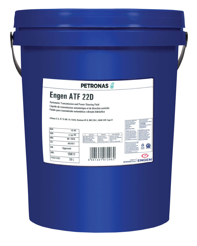 ENGEN OIL ATF 22D 20L – Hinterland