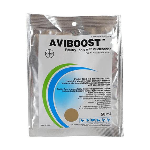 AVIBOOST POULTRY TONIC 50ML ELANCO – Hinterland