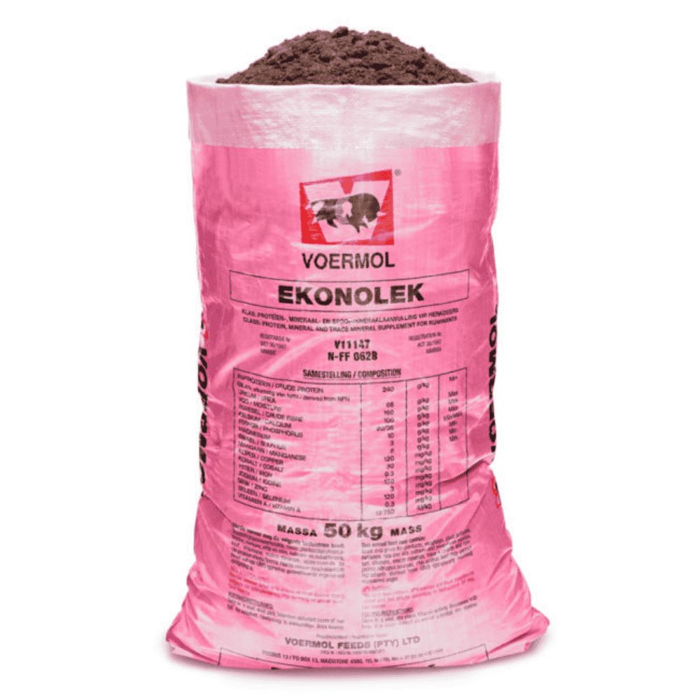 EKONOLICK 50KG RUMEVITE VOERMOL – Hinterland