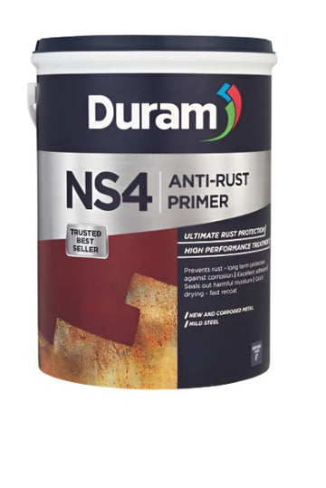 DURAM NS4 METAL PRIMER 5L GREY – Hinterland