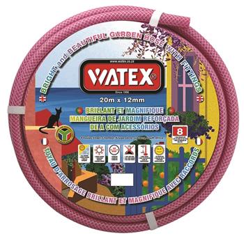GARDEN HOSE WATEX 12MM 20M INCL FIT PINK – Hinterland