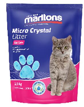 CAT LITTER MICRO CRYSTALS 1.5KG MARLTONS – Hinterland
