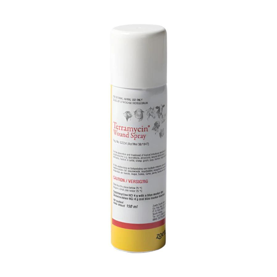 TERRAMYCIN WOUND SPRAY 150ML ZOETIS – Hinterland